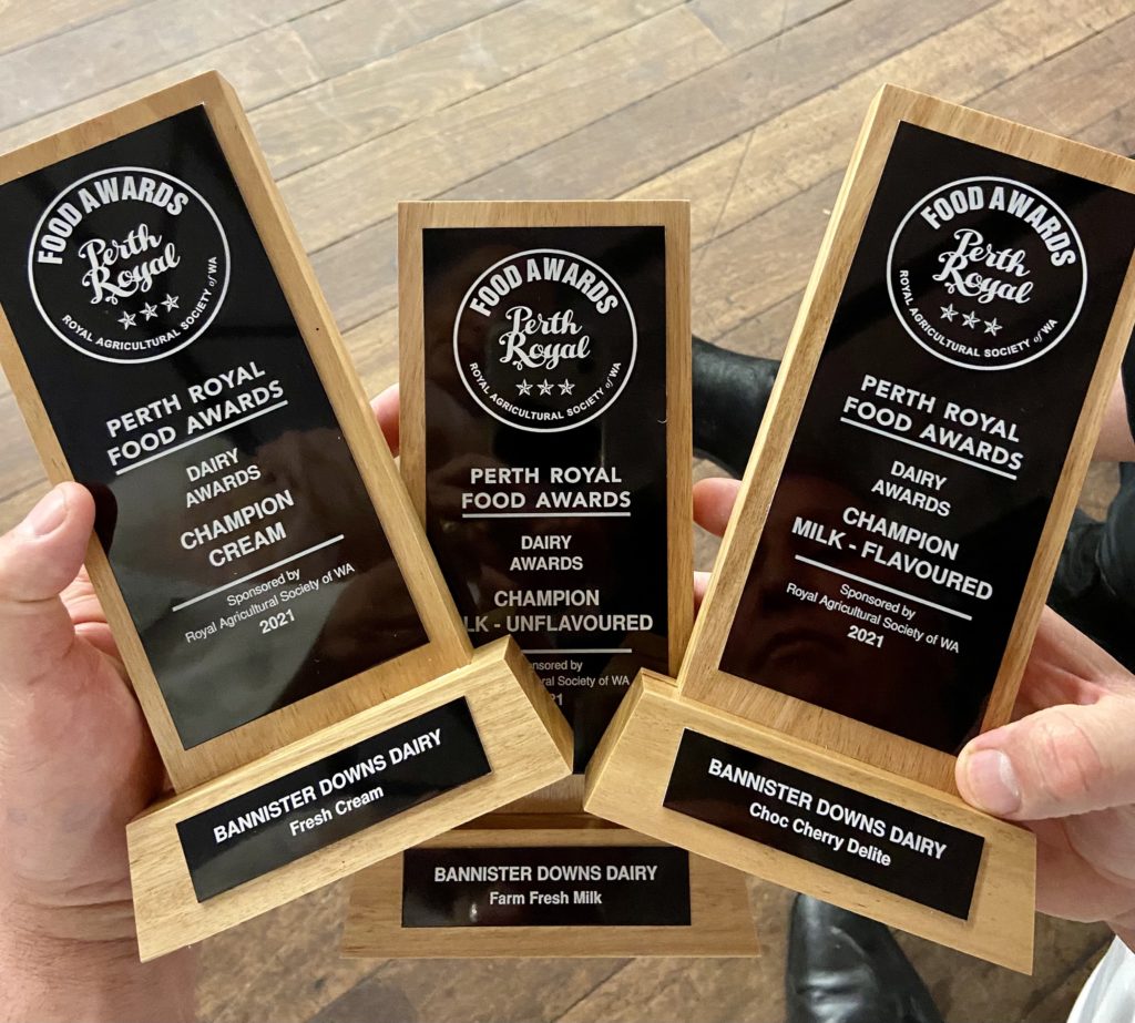 WA Perth Royal Show Dairy Awards, Bannister Downs recognised once again ...