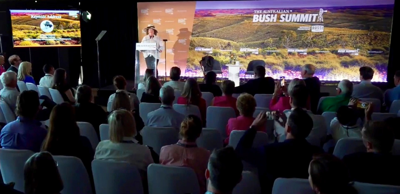 Bush Summit 2024 | Mrs. Gina Rinehart AO - Port Hedland speech ...